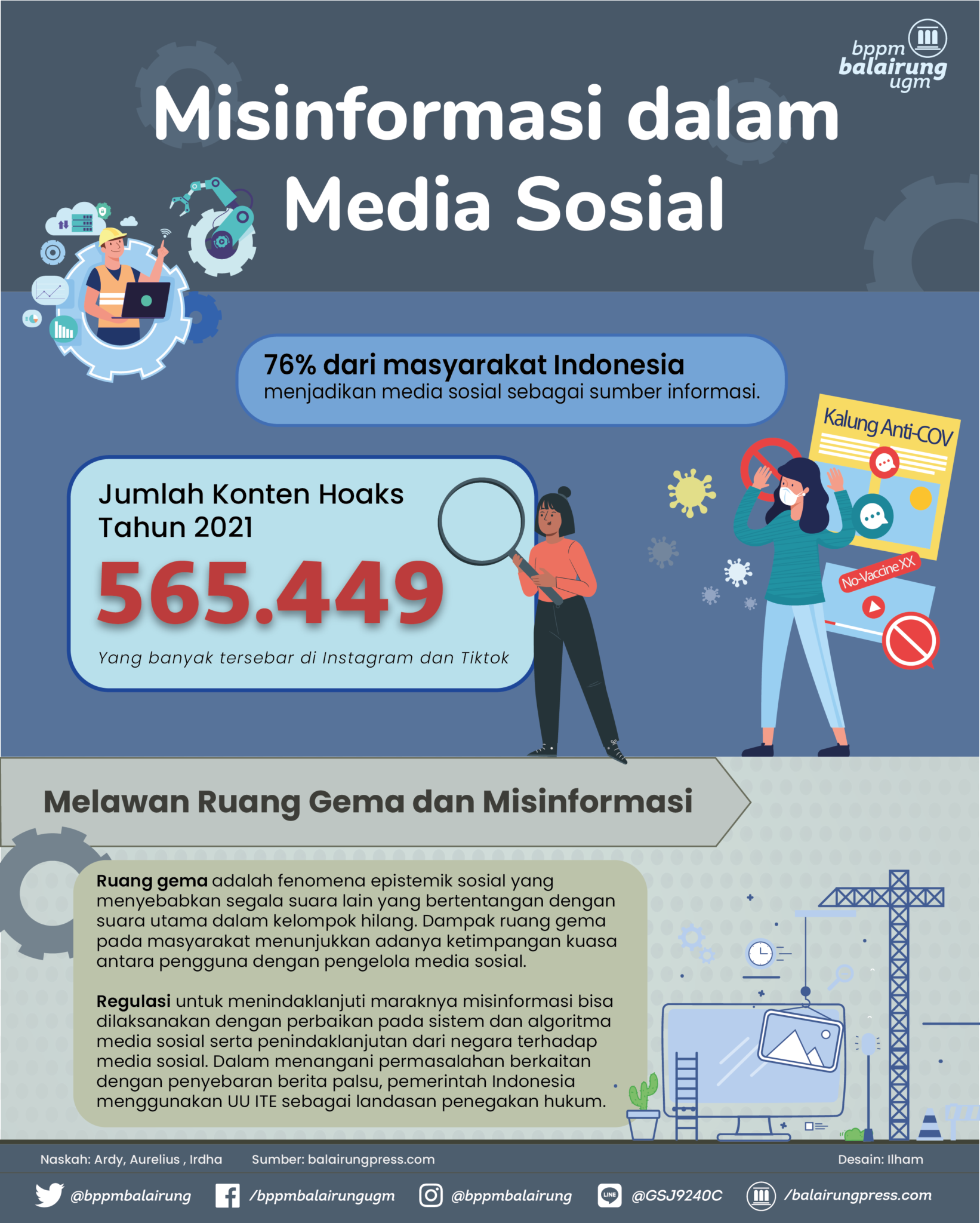 Misinformasi dalam Media Sosial | Balairungpress