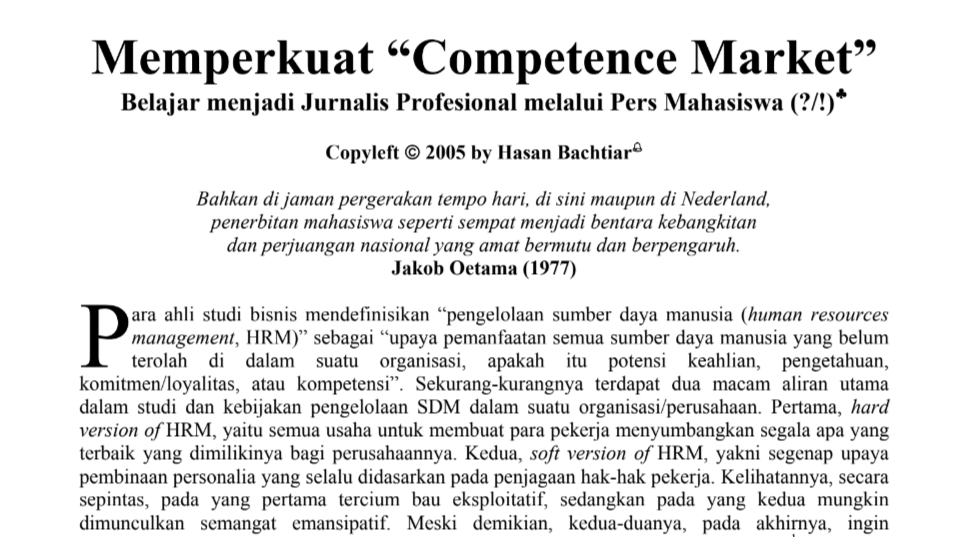 Suplemen | Balairungpress